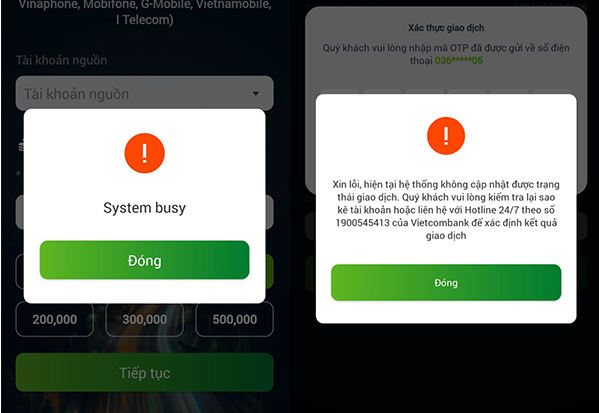 Lỗi Wrong Key Vietcombank là gì ? Nguyên nhân và cách khắc phục Wrong ...