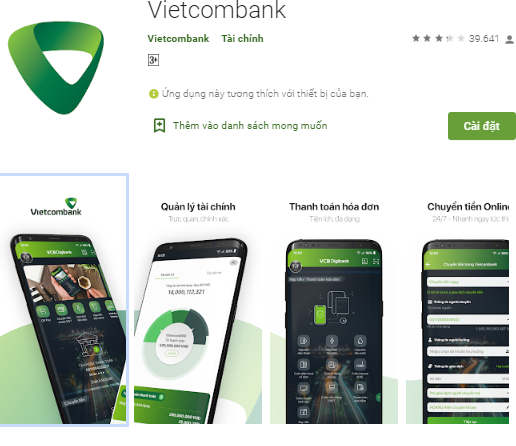 Cách mở lại dịch vụ VCB Digibank bị khóa nhanh chóng - Giavang.com.vn